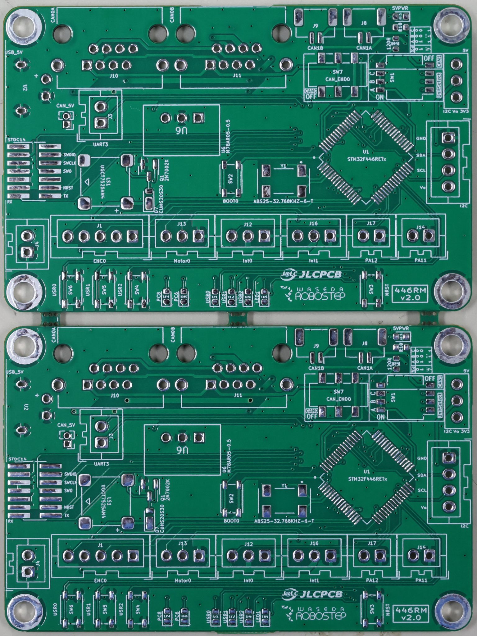 JLCPCBとPCBAのご紹介 – 早稲田大学ROBOSTEP