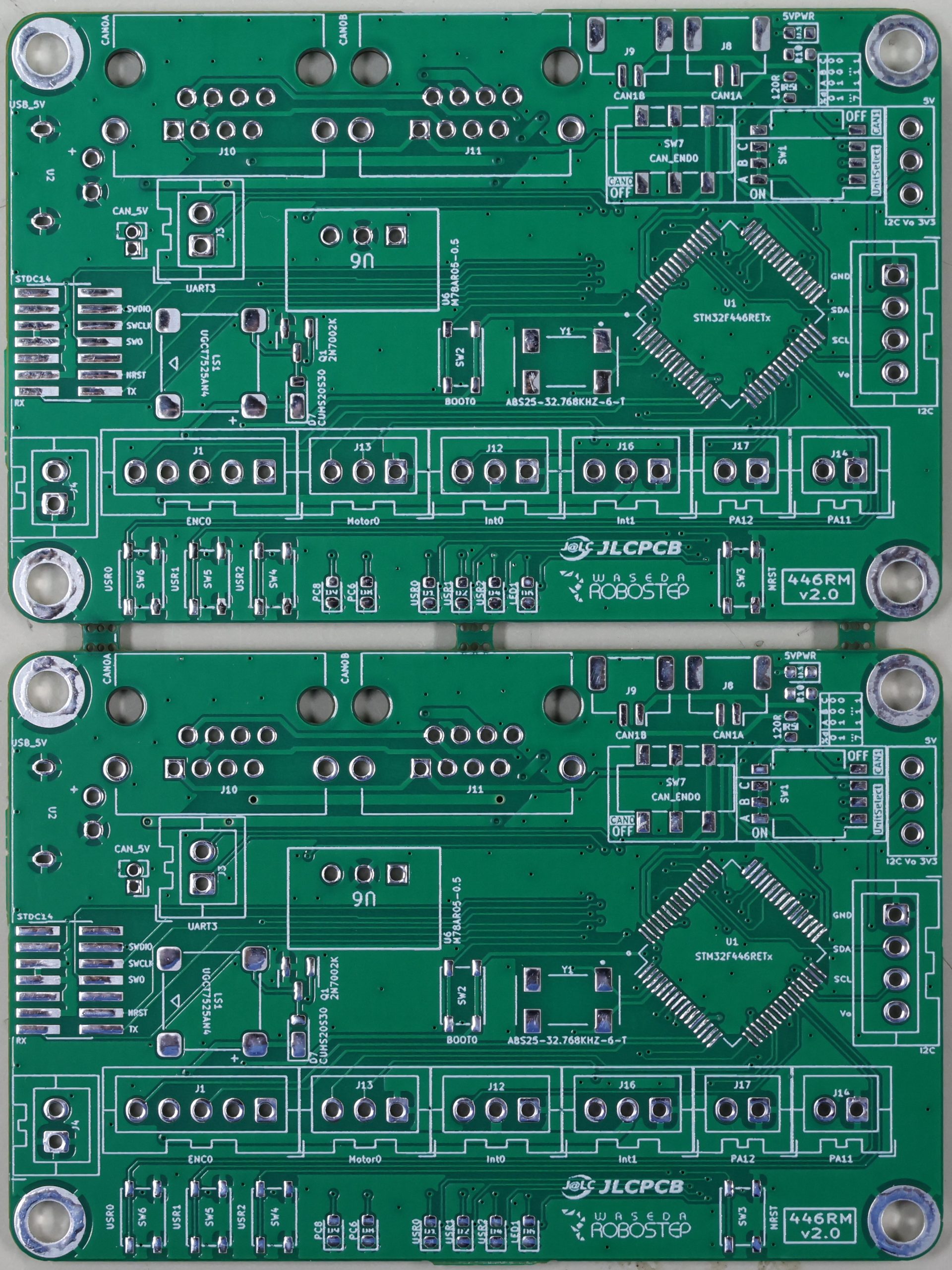 JLCPCBとPCBAのご紹介 – 早稲田大学ROBOSTEP