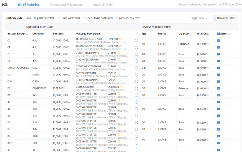 JLCPCBとPCBAのご紹介 – 早稲田大学ROBOSTEP